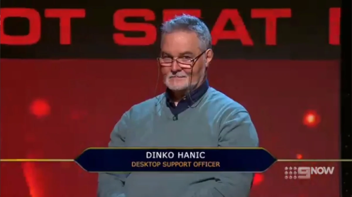 Dinko Hanic | Who Wants To Be A Millionaire Wiki | Fandom