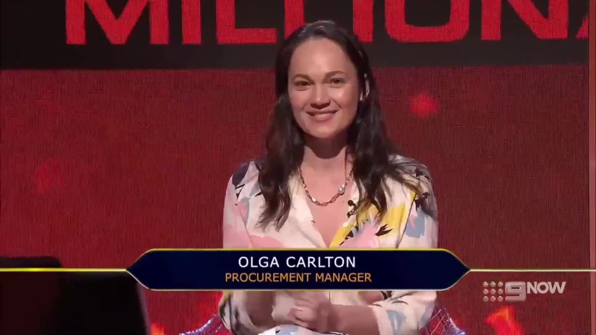 Olga Carlton | Who Wants To Be A Millionaire Wiki | Fandom