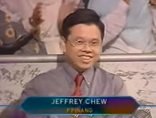 Jeffrey Chew | Who Wants To Be A Millionaire Wiki | Fandom