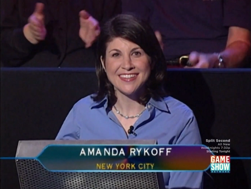 Amanda Rykoff | Who Wants To Be A Millionaire Wiki | Fandom