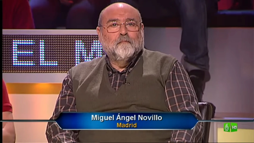 Miguel Ángel Novillo | Who Wants To Be A Millionaire Wiki | Fandom