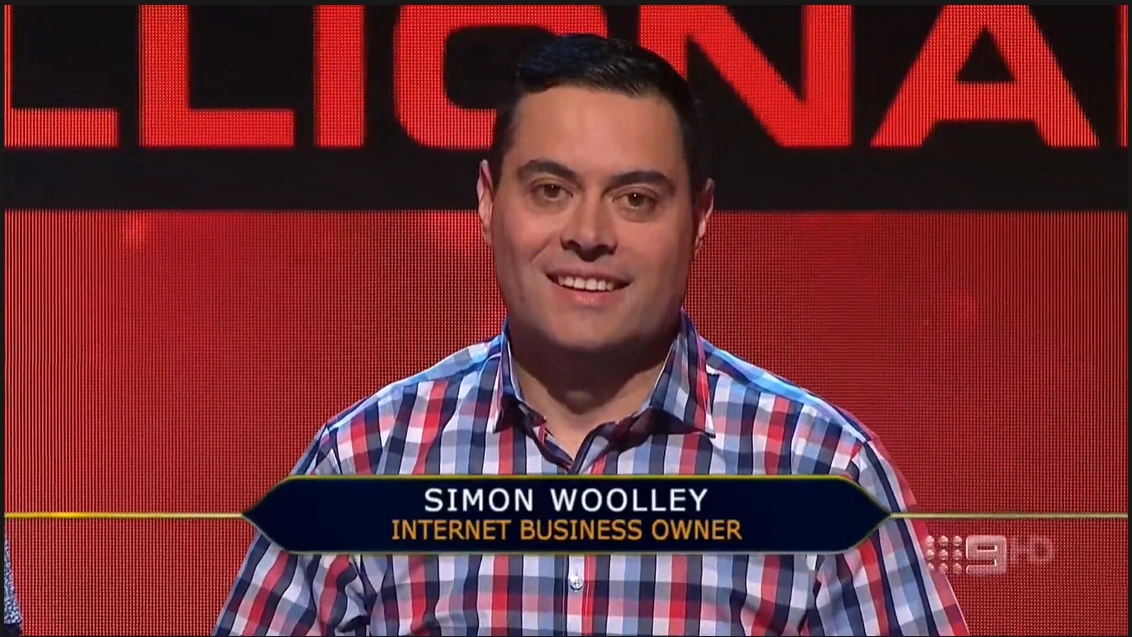 Simon Woolley | Who Wants To Be A Millionaire Wiki | Fandom
