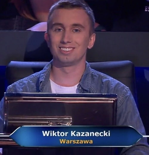 Wiktor Kazanecki | Who Wants To Be A Millionaire Wiki | Fandom