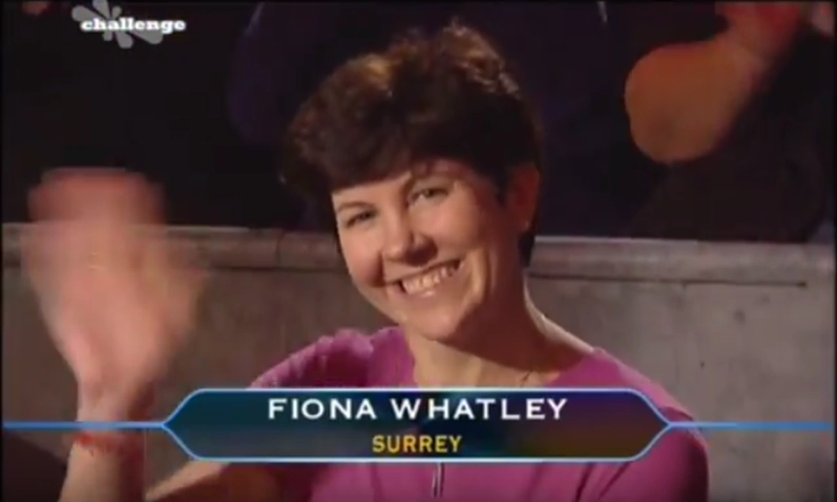 Fiona Whatley | Who Wants To Be A Millionaire Wiki | Fandom