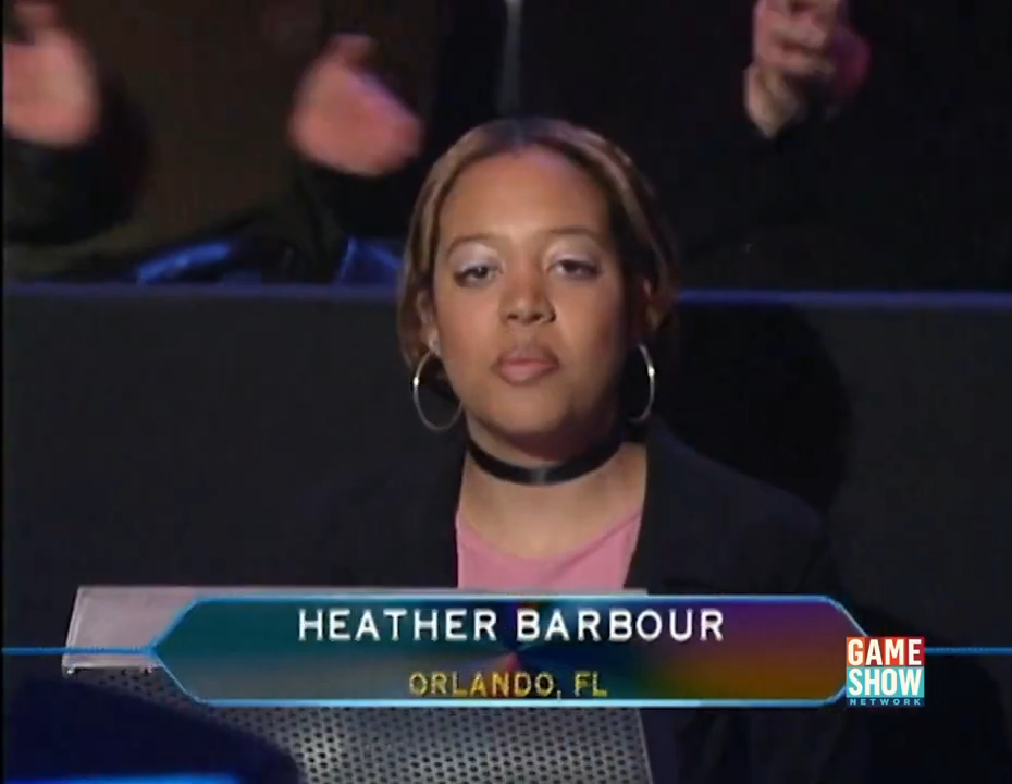 Heather Barbour Who Wants To Be A Millionaire Wiki Fandom