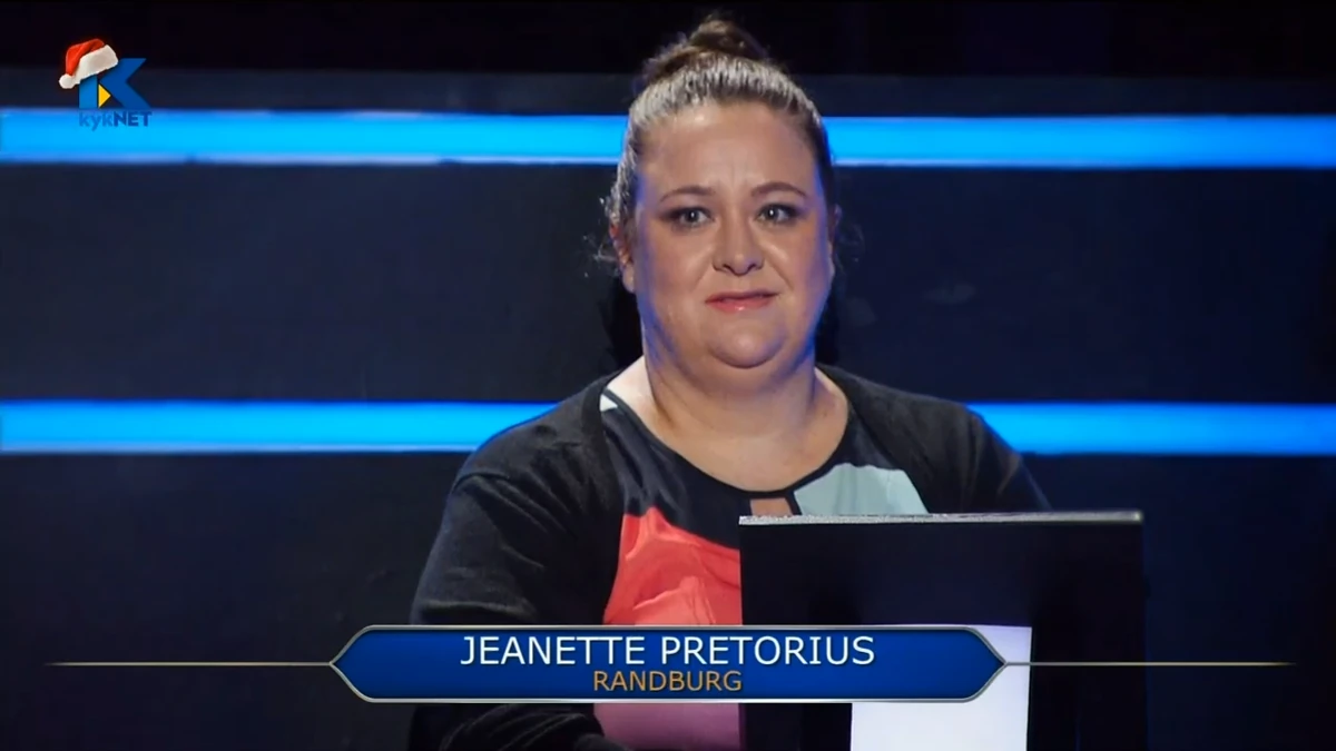 Jeanette Pretorious | Who Wants To Be A Millionaire Wiki | Fandom