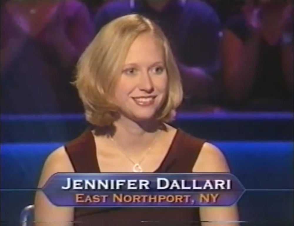 Jennifer Dallari | Who Wants To Be A Millionaire Wiki | Fandom