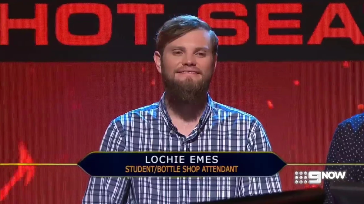 Lochie Emes | Who Wants To Be A Millionaire Wiki | Fandom