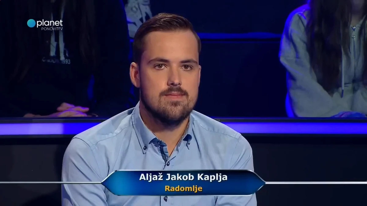 Aljaž Jakob Kaplja | Who Wants To Be A Millionaire Wiki | Fandom
