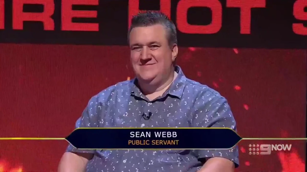 Sean Webb | Who Wants To Be A Millionaire Wiki | Fandom