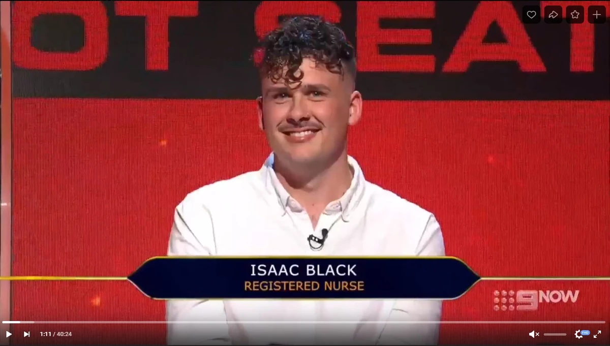 Isaac Black | Who Wants To Be A Millionaire Wiki | Fandom