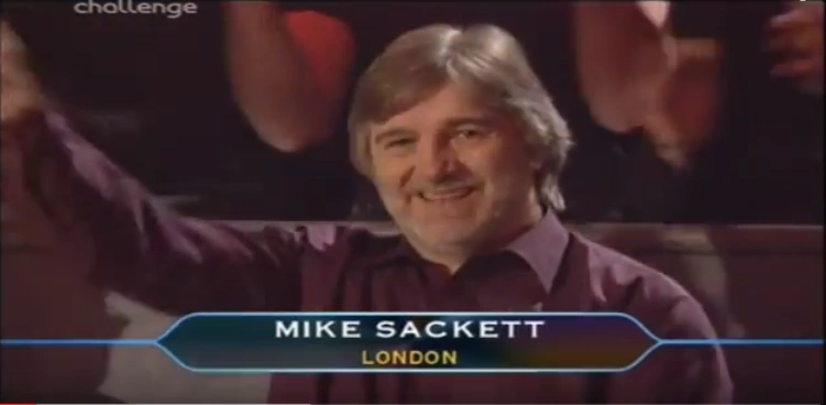 Mike Sackett | Who Wants To Be A Millionaire Wiki | Fandom