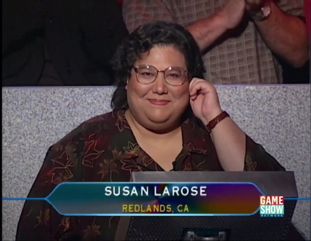 Susan LaRose | Who Wants To Be A Millionaire Wiki | Fandom