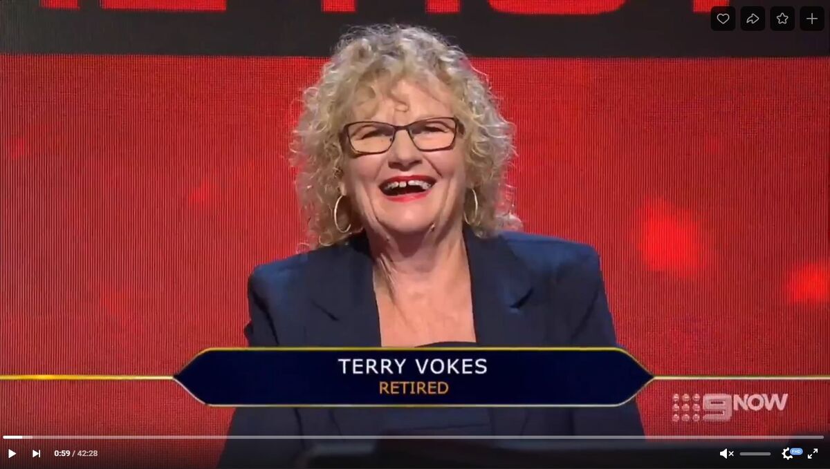 Terry Vokes Who Wants To Be A Millionaire Wiki Fandom
