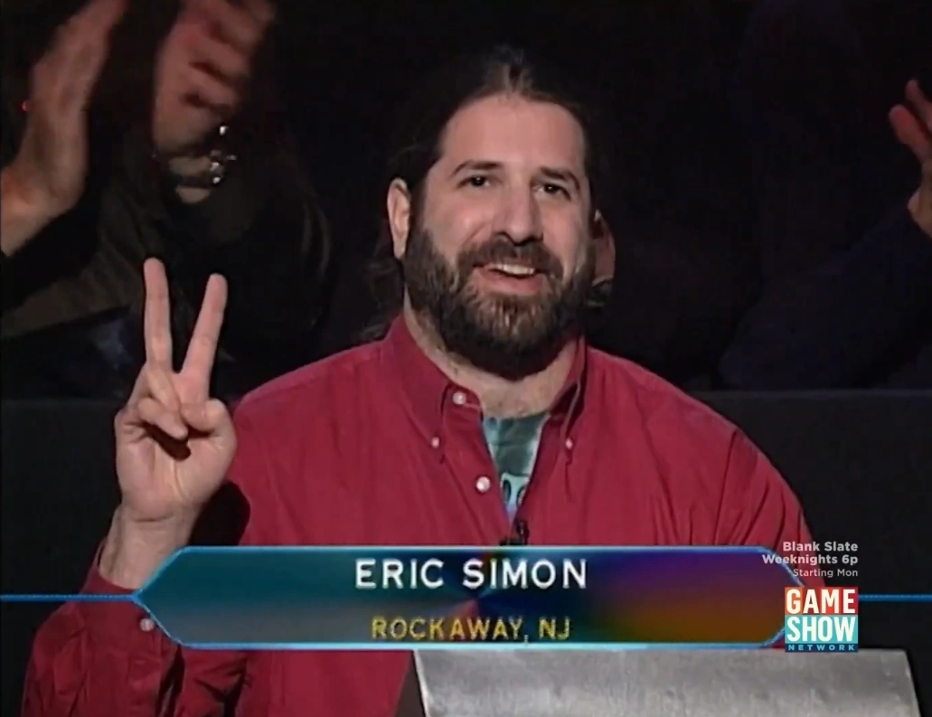 Eric Simon | Who Wants To Be A Millionaire Wiki | Fandom