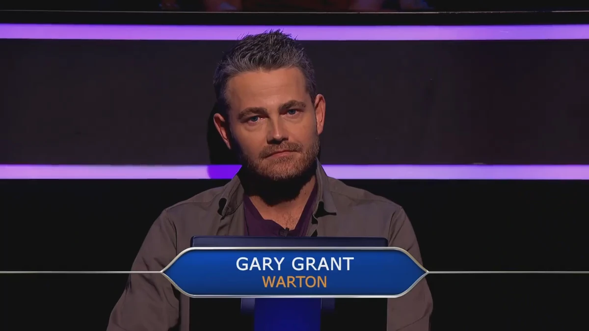 Gary Grant | Who Wants To Be A Millionaire Wiki | Fandom