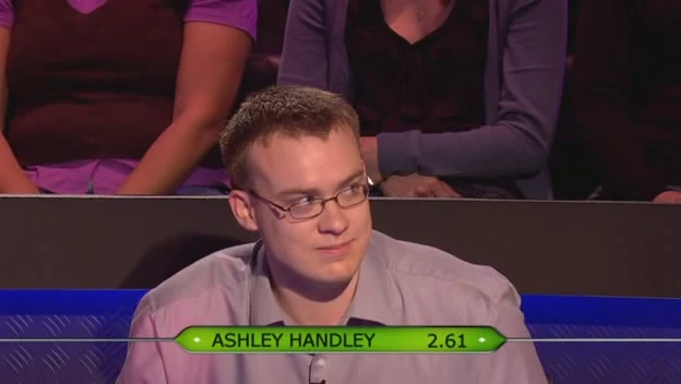 Ashley Handley | Who Wants To Be A Millionaire Wiki | Fandom