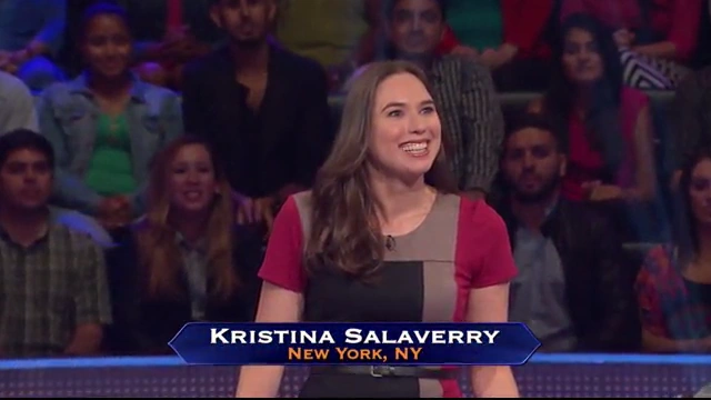 Kristina Salaverry | Who Wants To Be A Millionaire Wiki | Fandom