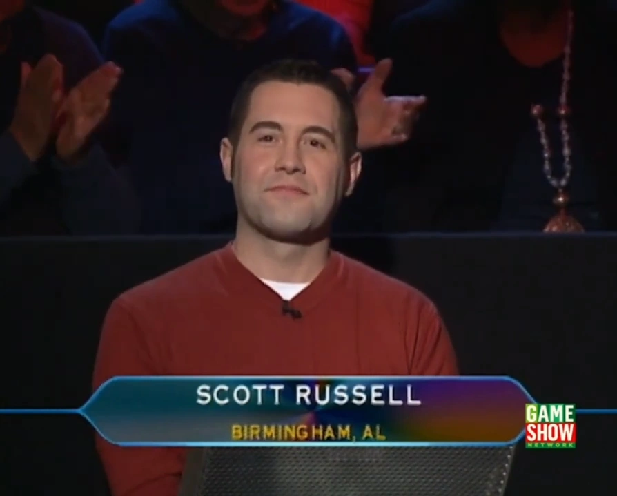 Scott Russell | Who Wants To Be A Millionaire Wiki | Fandom