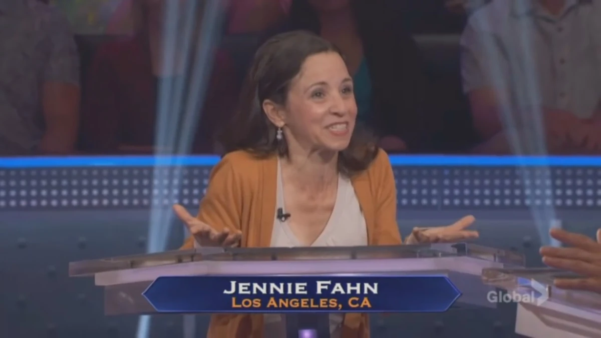 Jennie Fahn | Who Wants To Be A Millionaire Wiki | Fandom