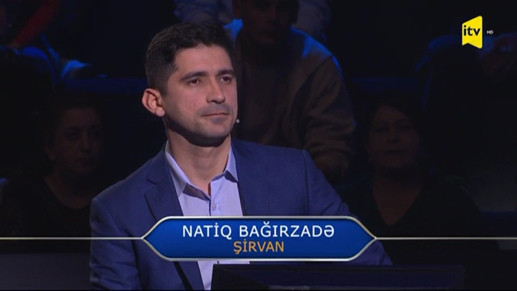 Nati̇q Bağirzadə | Who Wants To Be A Millionaire Wiki | Fandom
