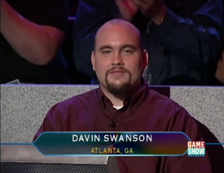 Davin Swanson | Who Wants To Be A Millionaire Wiki | Fandom