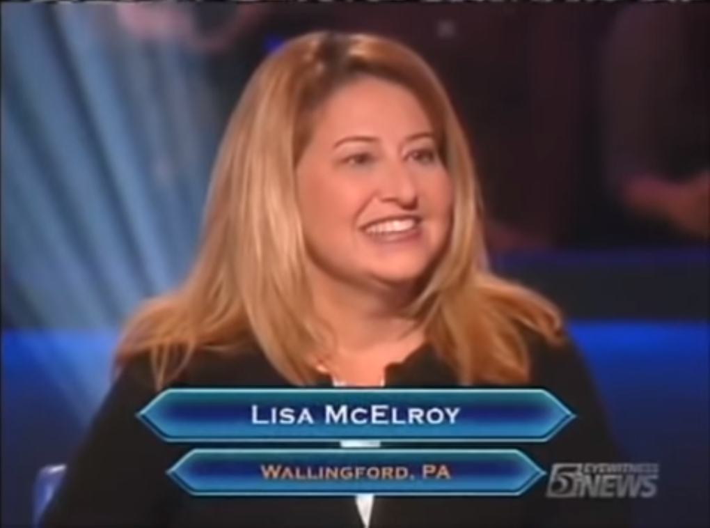 Lisa Mcelroy Who Wants To Be A Millionaire Wiki Fandom
