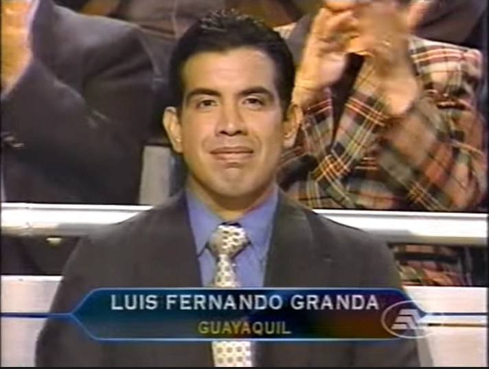 Luis Fernando Granda | Who Wants To Be A Millionaire Wiki | Fandom