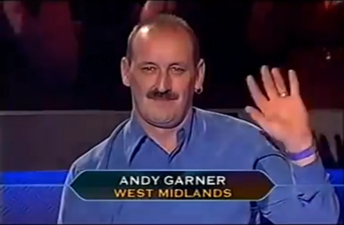 Andy Garner | Who Wants To Be A Millionaire Wiki | Fandom