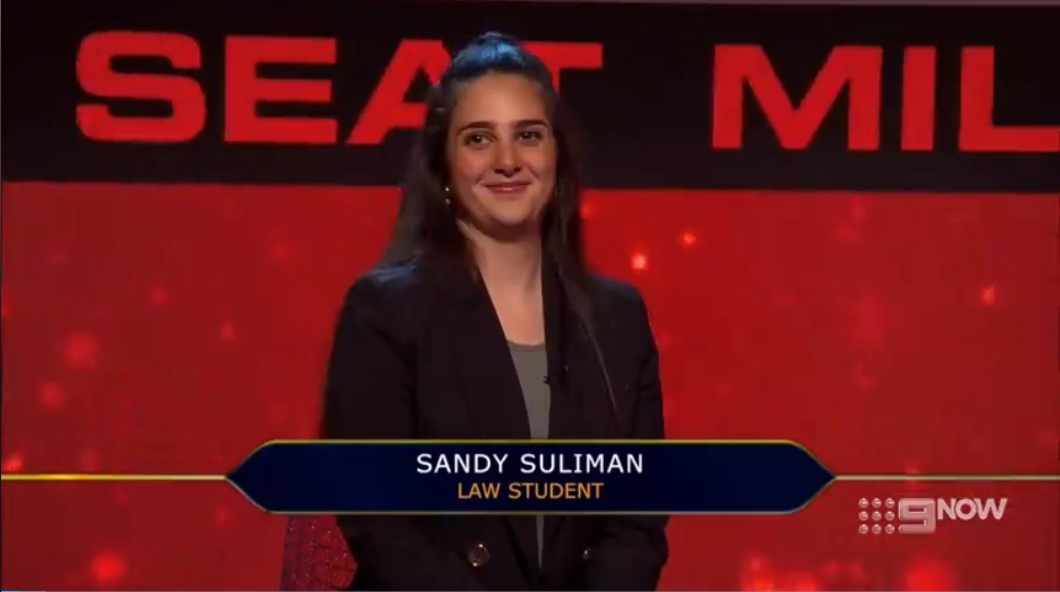 Sandy Suliman | Who Wants To Be A Millionaire Wiki | Fandom