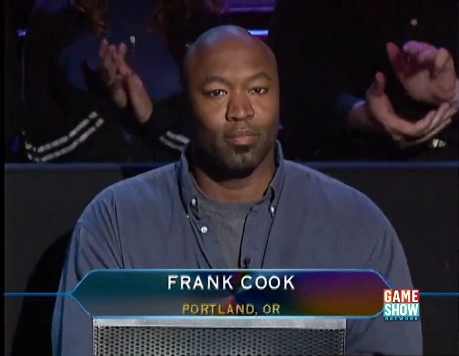 Frank Cook | Who Wants To Be A Millionaire Wiki | Fandom