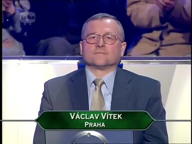 Václav Vítek | Who Wants To Be A Millionaire Wiki | Fandom