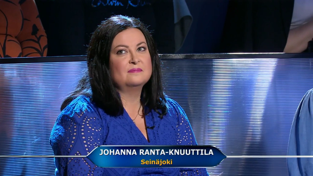 Johanna Ranta-Knuuttila | Who Wants To Be A Millionaire Wiki | Fandom