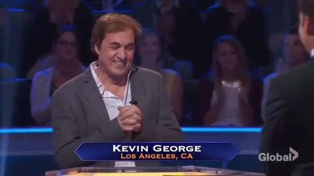 Kevin George | Who Wants To Be A Millionaire Wiki | Fandom