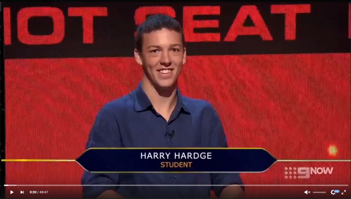 Harry Hardge | Who Wants To Be A Millionaire Wiki | Fandom