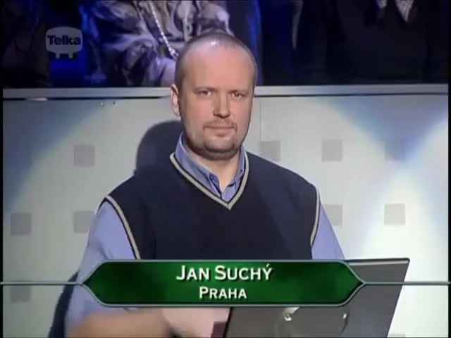 Jan Suchý | Who Wants To Be A Millionaire Wiki | Fandom