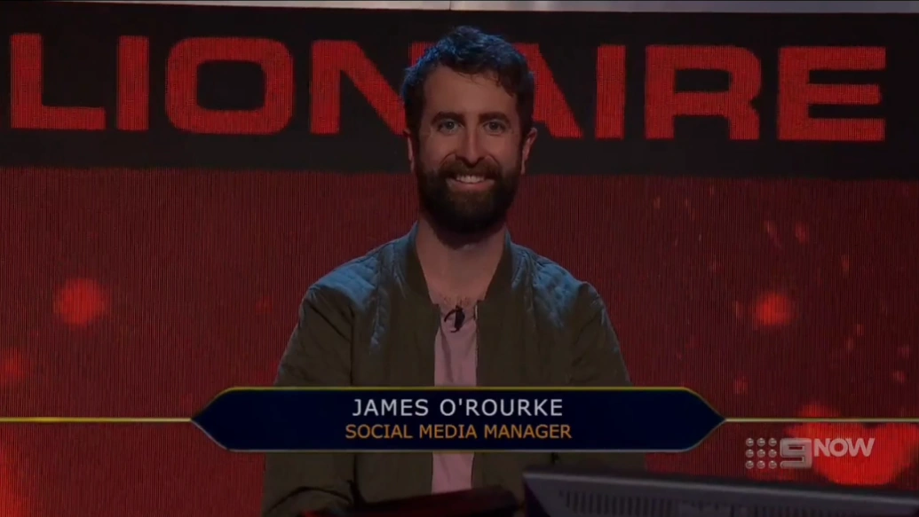 James O'Rourke | Who Wants To Be A Millionaire Wiki | Fandom