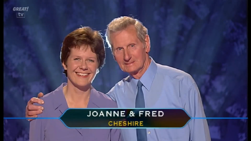 Joanne Welch And Fred Ellis Who Wants To Be A Millionaire Wiki Fandom