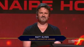 Matt Elmer | Who Wants To Be A Millionaire Wiki | Fandom