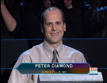 Peter Diamond | Who Wants To Be A Millionaire Wiki | Fandom