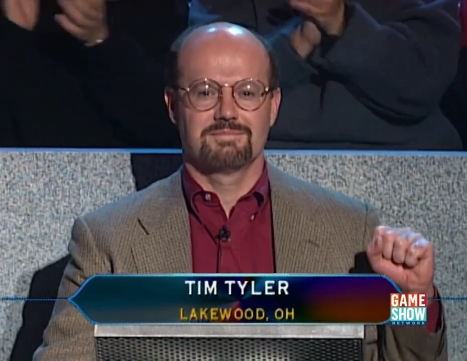 Tim Tyler | Who Wants To Be A Millionaire Wiki | Fandom
