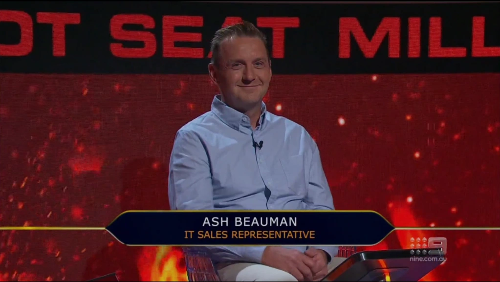 Ash Beauman | Who Wants To Be A Millionaire Wiki | Fandom