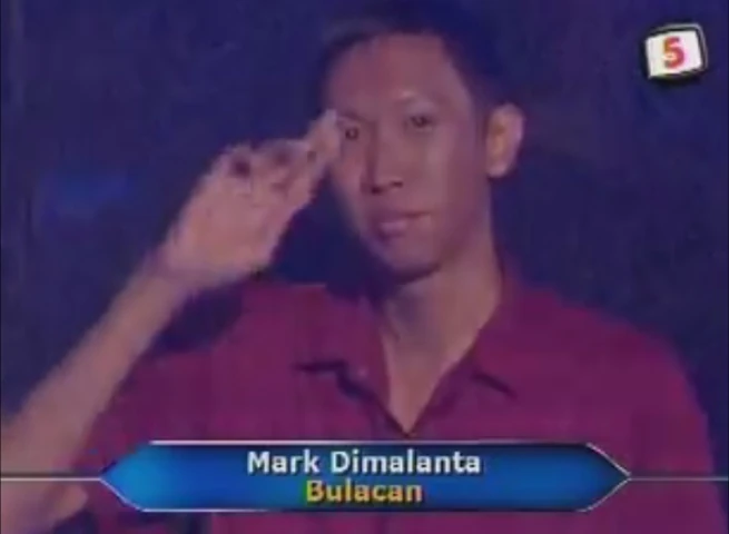 Mark Dimalanta | Who Wants To Be A Millionaire Wiki | Fandom