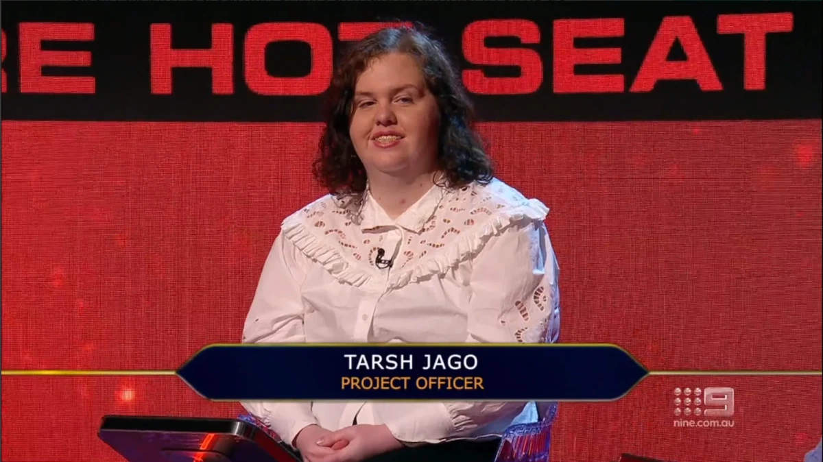 Tarsh Jago | Who Wants To Be A Millionaire Wiki | Fandom