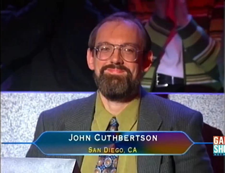 John Cuthbertson | Who Wants To Be A Millionaire Wiki | Fandom
