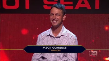 Jason Gorringe | Who Wants To Be A Millionaire Wiki | Fandom