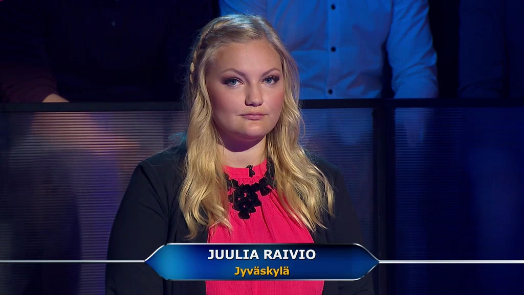 Juulia Raivio | Who Wants To Be A Millionaire Wiki | Fandom