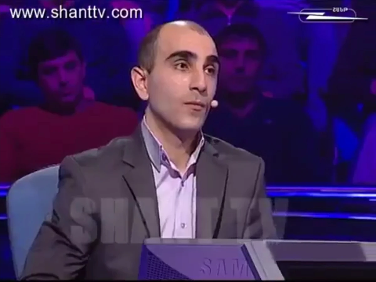 Aghasi Grigoryan | Who Wants To Be A Millionaire Wiki | Fandom