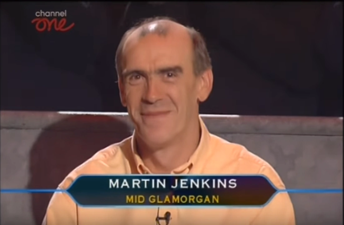 Martin Jenkins | Who Wants To Be A Millionaire Wiki | Fandom