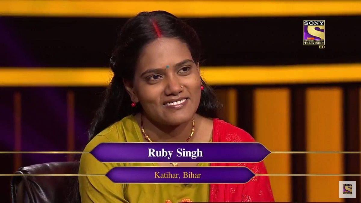 Ruby Singh Who Wants To Be A Millionaire Wiki Fandom